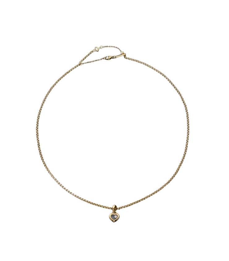 Chaîne pendentif Chopard Happy Diamonds